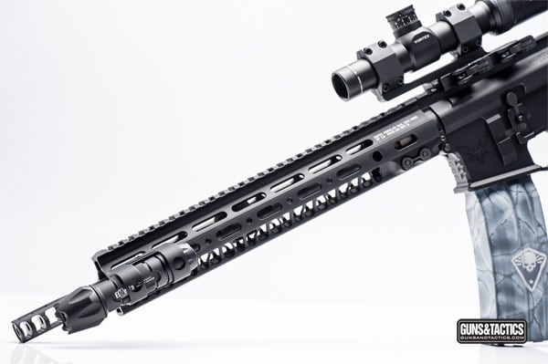 MHA Custom Light Mount for Geissele, Daniel Defense, Troy and other ...