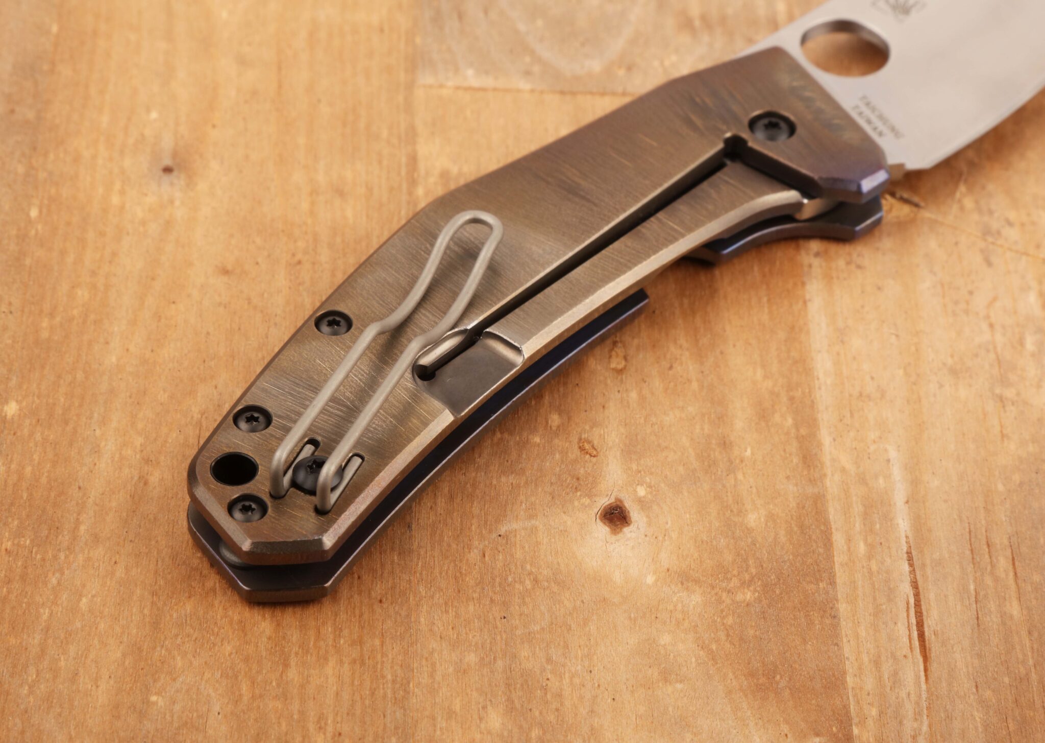 Personalized Spyderco Spydiechef - UN12Magazine