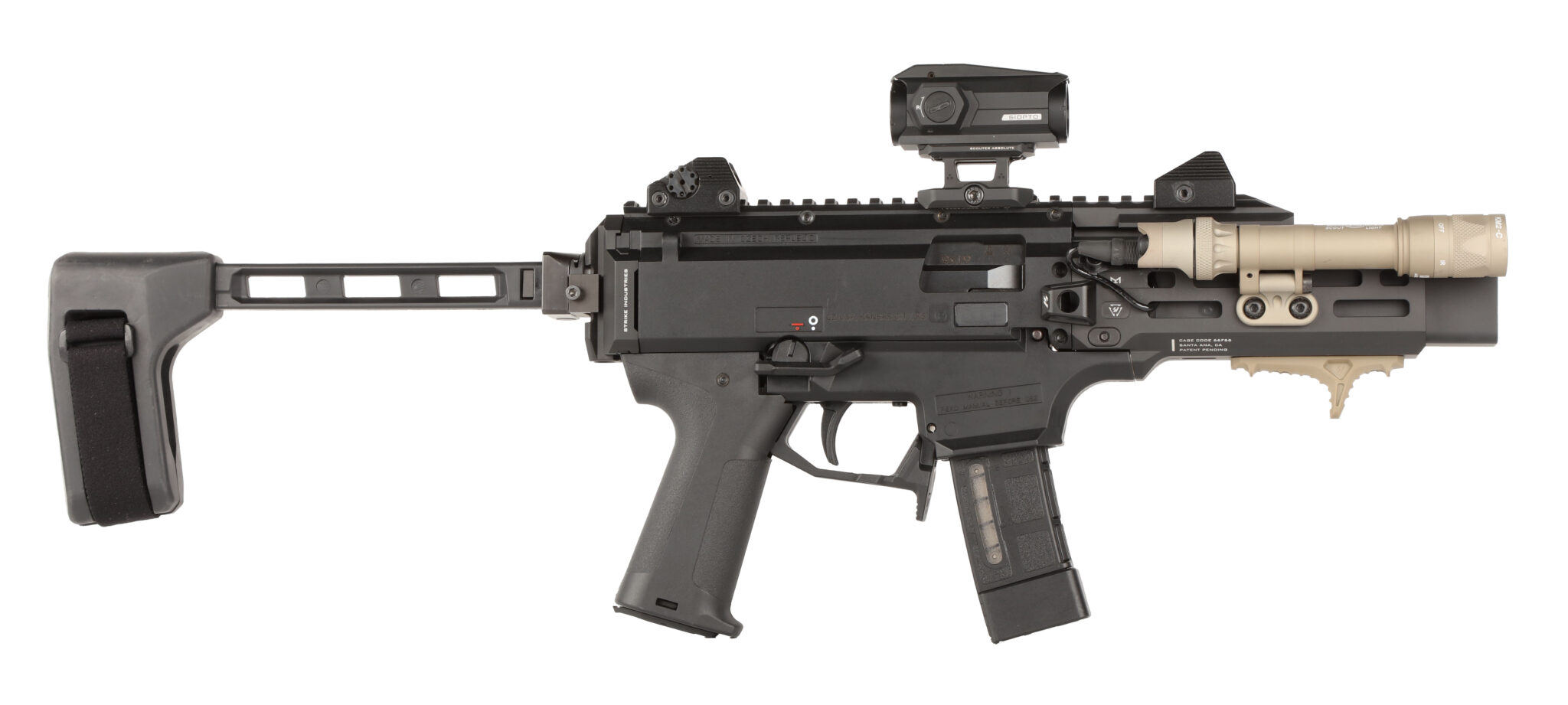Strike Industries Modified CZ Scorpion EVO 3 – UN12Magazine
