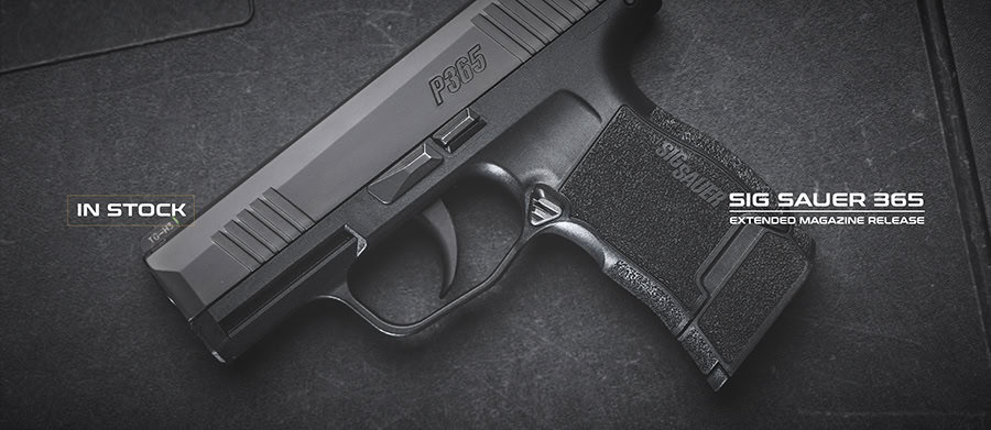 Tyrant CNC Launches New SIG Sauer P365 Extended Magazine Release ...