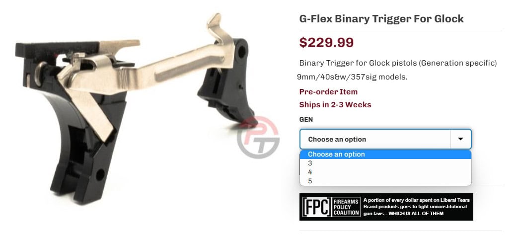 G-FLEX: A GLOCK BINARY TRIGGER - UN12Magazine