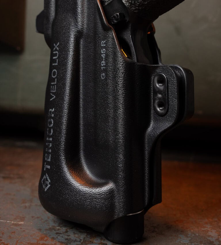 Tenicor Velo Lux Light-Bearing Holster for AIWB Carry
