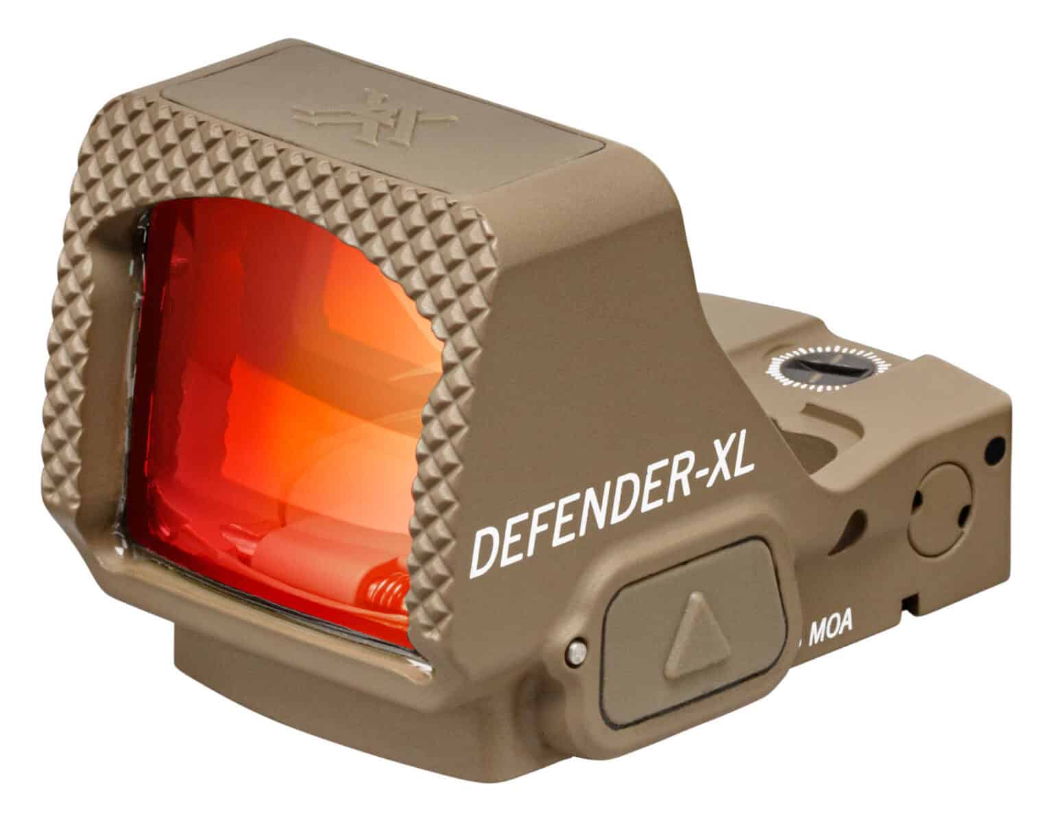 Vortex Defender Red Dots Now in FDE Tan for All Models